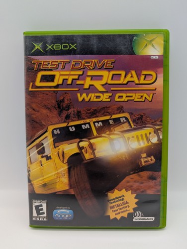 Test Drive Off-Road: Wide Open (Microsoft Xbox, 2001) VERY GOOD ...