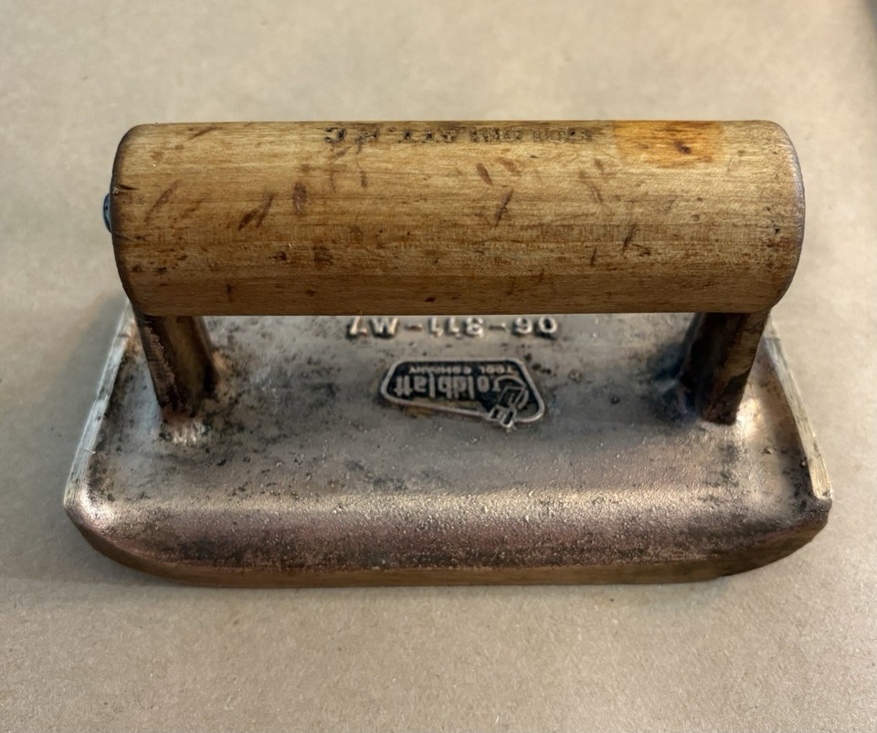 Vtg Goldblatt 06-311-M7 Bronze Brass Concrete Masonry Edger Tool | eBay