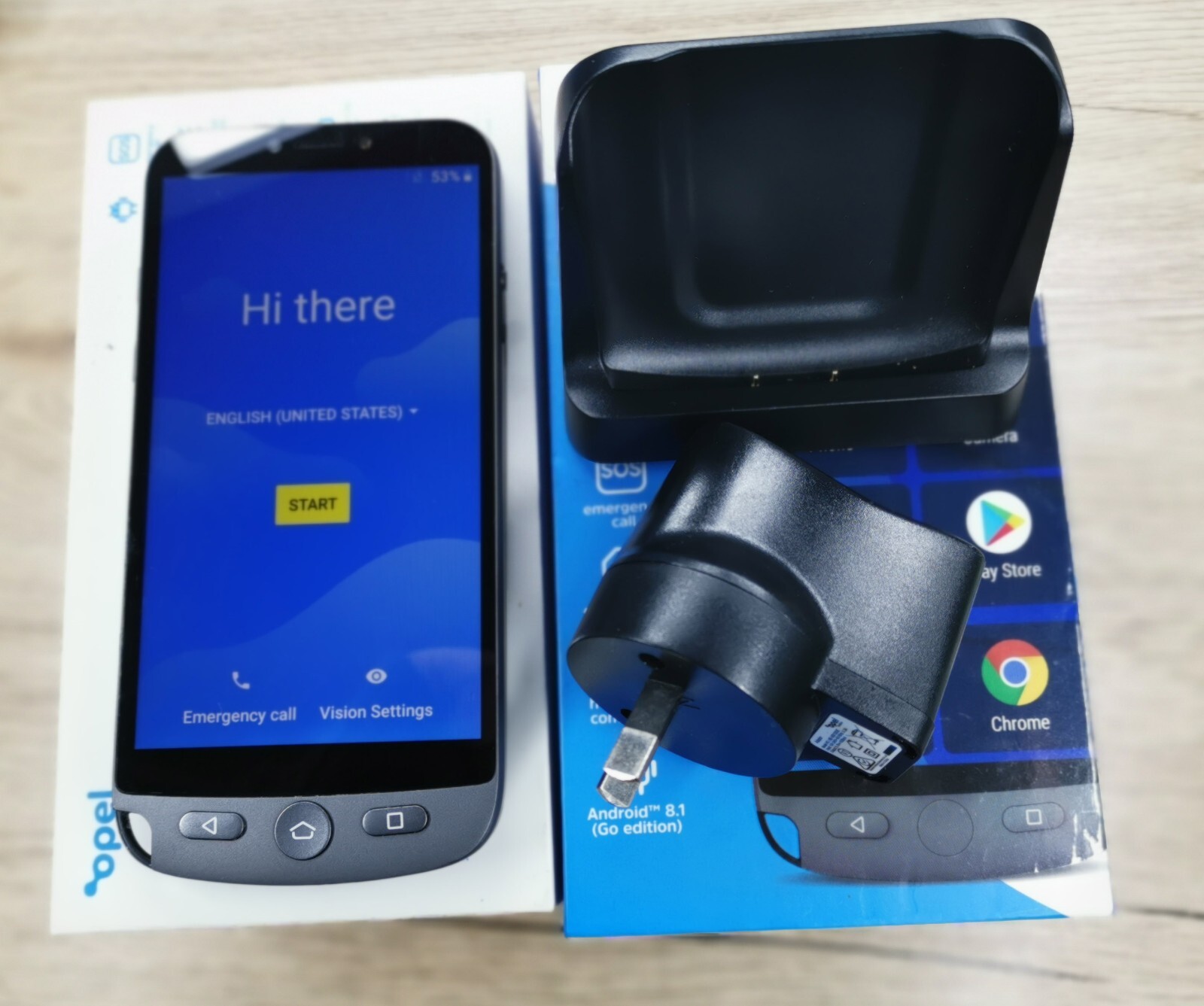 All Sims+ VoLTE | Opel Easy Smart 2 Senior Phone 5" 8MP 8GB SOS Button ...