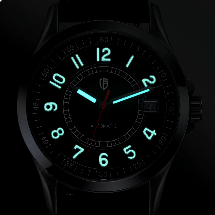 BERNY Men Watch Super Luminous Automatic Watch For Men Sapphire Watch ...