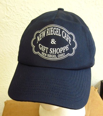NEW RIEGEL CAFE baseball cap Ohio barbecue hat BBQ chicken & ribs ...
