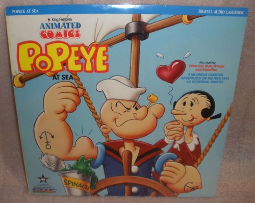 Popeye at Sea Laserdisc Factory sealed | eBay