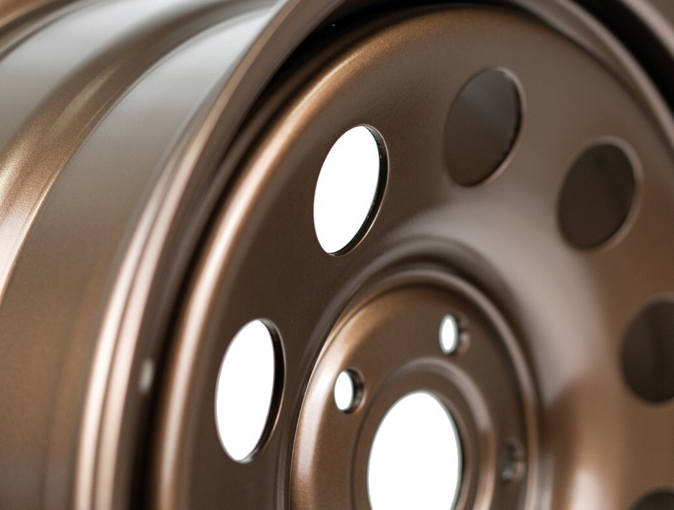 FOR VW T5/T5.1 TUFF TORQUE MODULAR GLOSS BRONZE STEEL WHEEL 18X8 5X120 ...