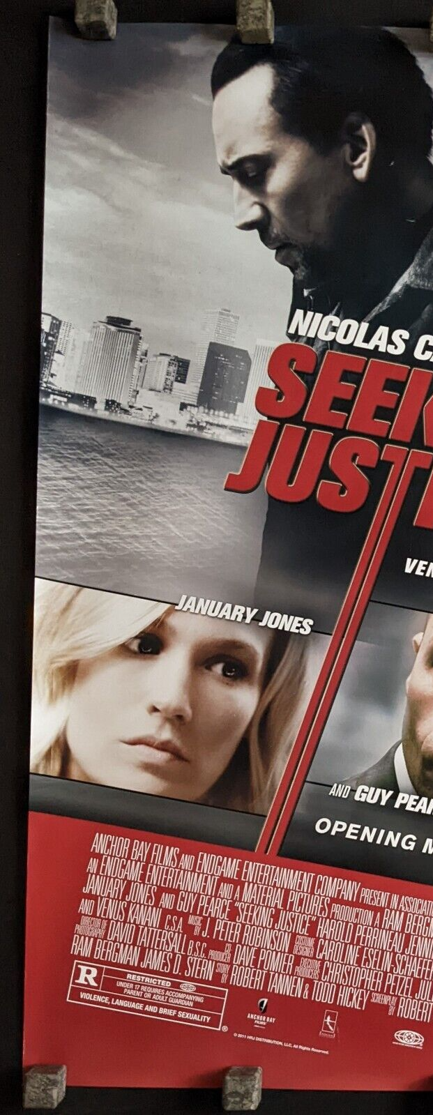 Seeking Justice (2011) Original 27x40 One Sheet Movie Poster Rolled ...