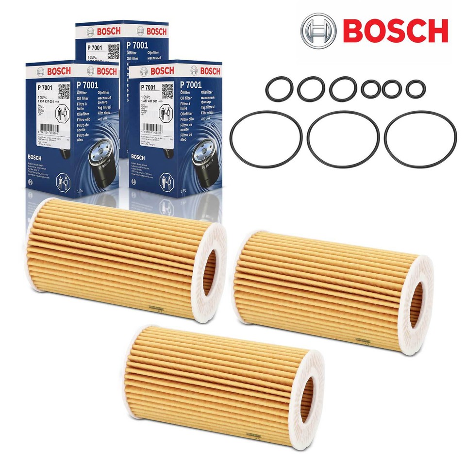 3X Bosch 1457437001 Filtro Olio Papierfilter Per C Classe CLK Vito | eBay