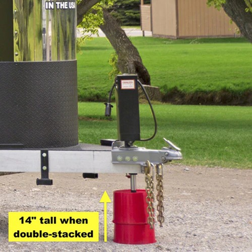 Andersen 3608 Red RV Trailer Stabilizer Jack Block w/ Built-In Magnets ...