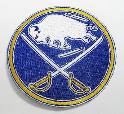 LOT OF (1) HOCKEY BUFFALO SABRES PATCH PATCHES (3 3/8" ROUND) ITEM # 73 ...