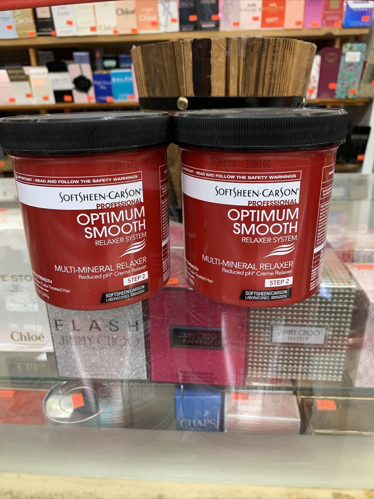 Two SoftSheen Carson OPTIMUM SMOOTH Multi Mineral Relaxer MILD Strength ...