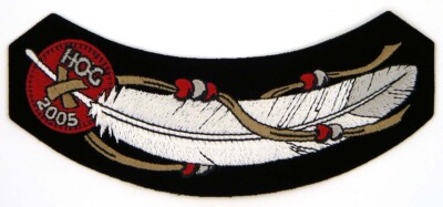 2005 Harley Owners Group HOG Rocker Patch | eBay