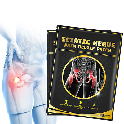 16Pcs Analgesic Adhesive Plaster Sciatic Nerve Relief Adhesive Patch ...