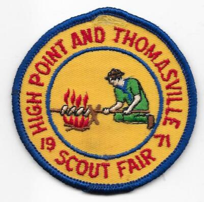 1971 HP & T Scout Fair Uwharrie Council North Carolina Boy Scouts of ...