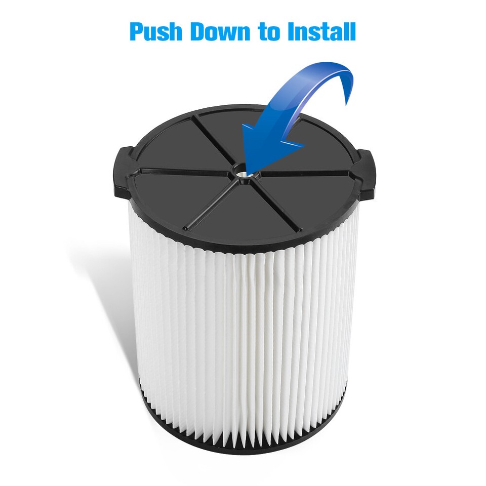 VF4000 Filter For RIDGID Wet/Dry Washable Vacuum Cleaner Garage Shop ...