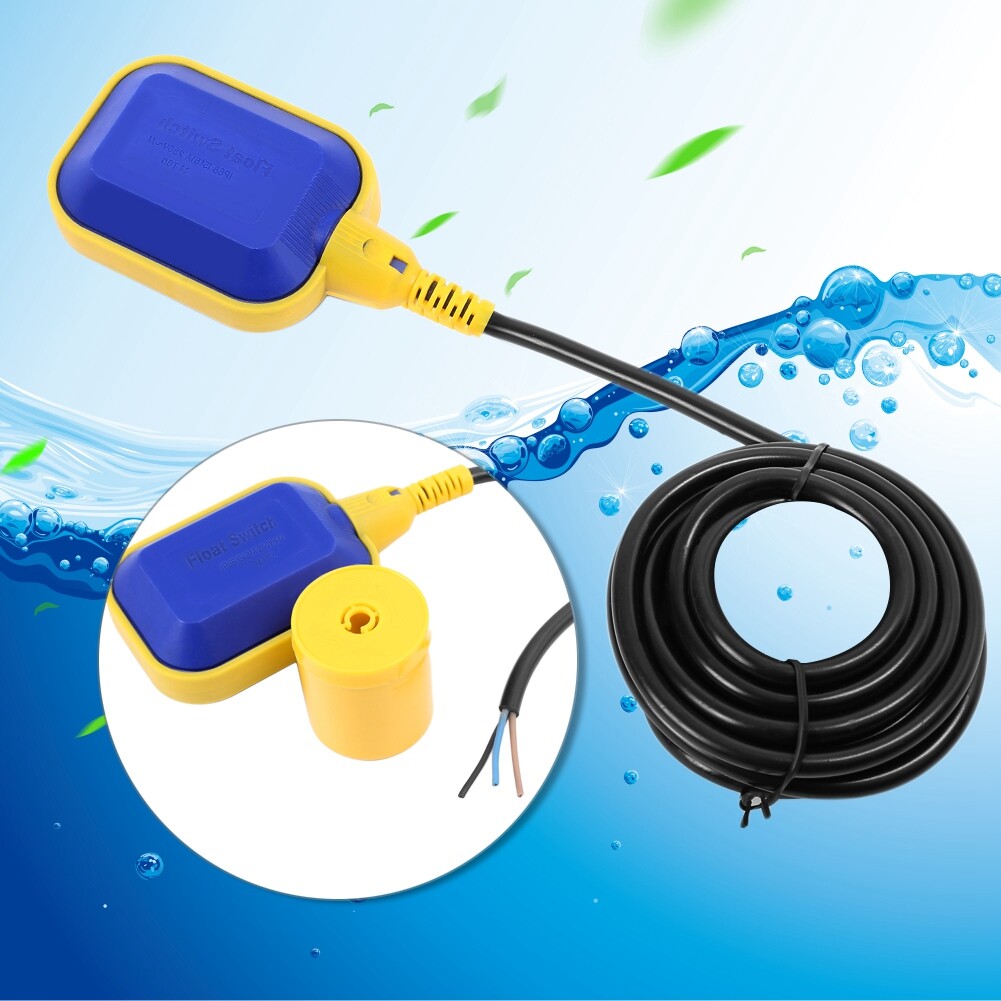 Float Switch 10M Water Tank Level Controller Sensor Liquid Fluid ...