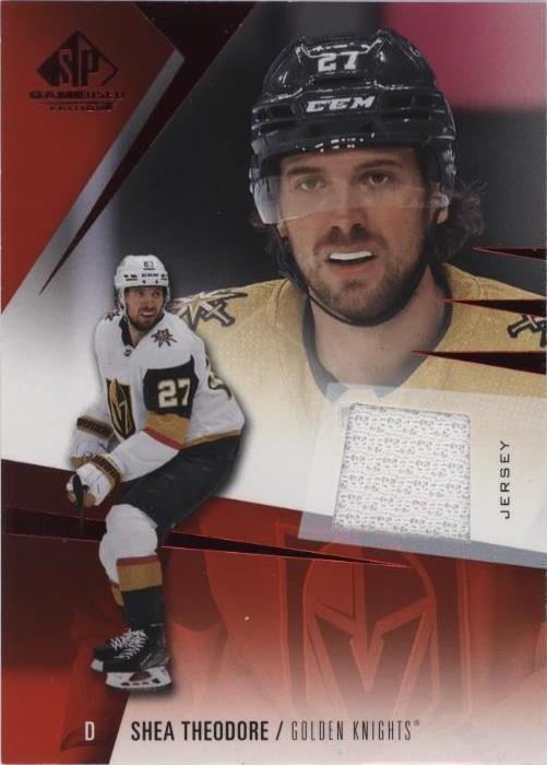 2023-24 Upper Deck SP Game Used - Shea Theodore #60 Jersey (MEM) for ...