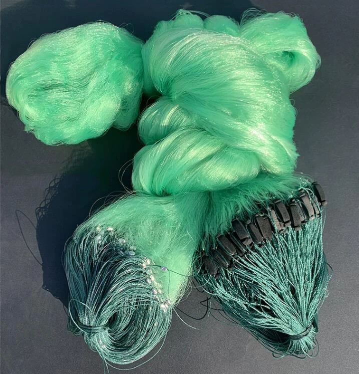 Fishing Sticky Net Three Layers 2mx100m Long 1 Finger Silk Fish Nets ...