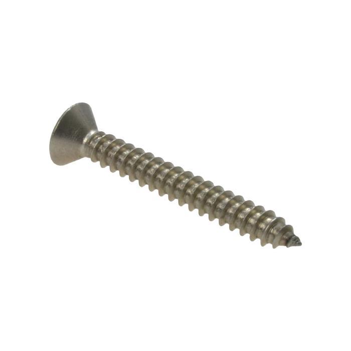 Qty 100 CSK Post Torx 10g x 1/2 Stainless T20 Self Tapping Tapper ...