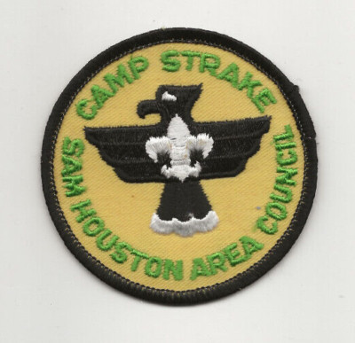 SAM HOUSTON COUNCIL / CAMP STRAKE patch - Boy Scout BSA A121/12-18 | eBay