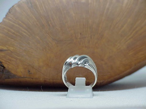 vintage handmade modernist sterling - Gem