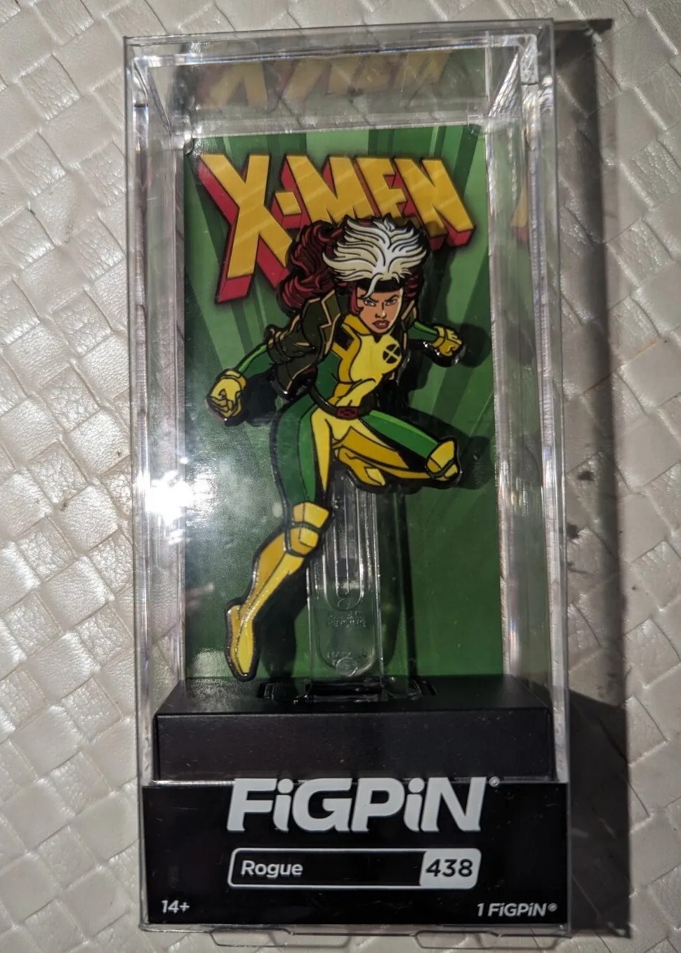 XMen FiGPiN Rogue Metal& Enamel Collector Pin Green Yellow | eBay