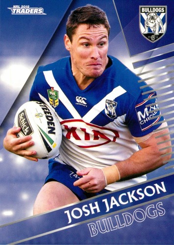 2018 CANTERBURY BULLDOGS NRL Card JOSH JACKSON Traders | eBay