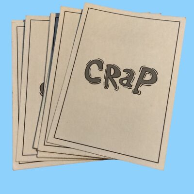 University Games Fact or Crap Replacement Answer Cards 60 Rush Hour Its ...