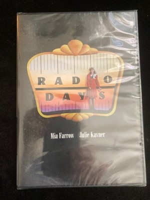 Radio Days DVD Mia Farrow Woody Allen Drama Nostalgia Rated PG Sealed ...