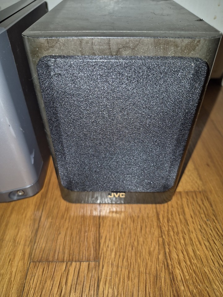 JVC FS-1000 CD Player AM/FM Compact Mini System Speakers No Remote | eBay