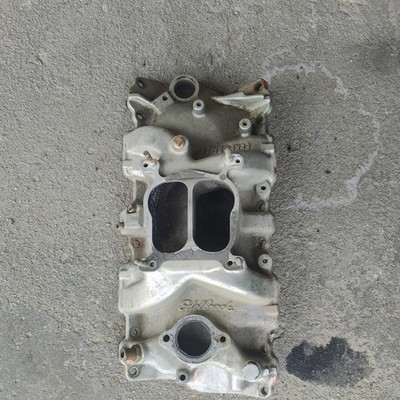 Edelbrock 2101 Performer Intake Manifold SBC Chevy 265-400 | eBay