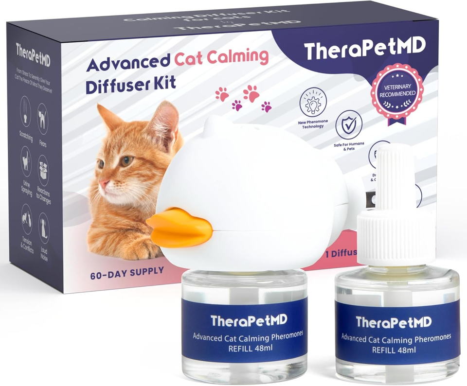 Therapet MD - Cat Calming Diffuser Pheromone Refill Kit - Multi Cat ...