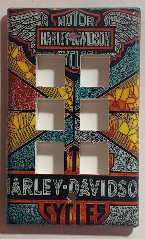 Harley-Davidson MotorCycles Light Switch Outlet Wall Cover Plate Home ...