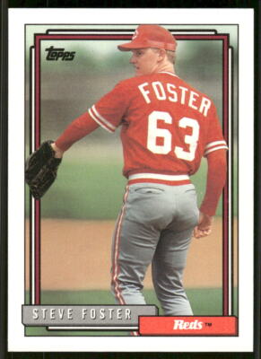 1992 Topps #528 Steve Foster | eBay