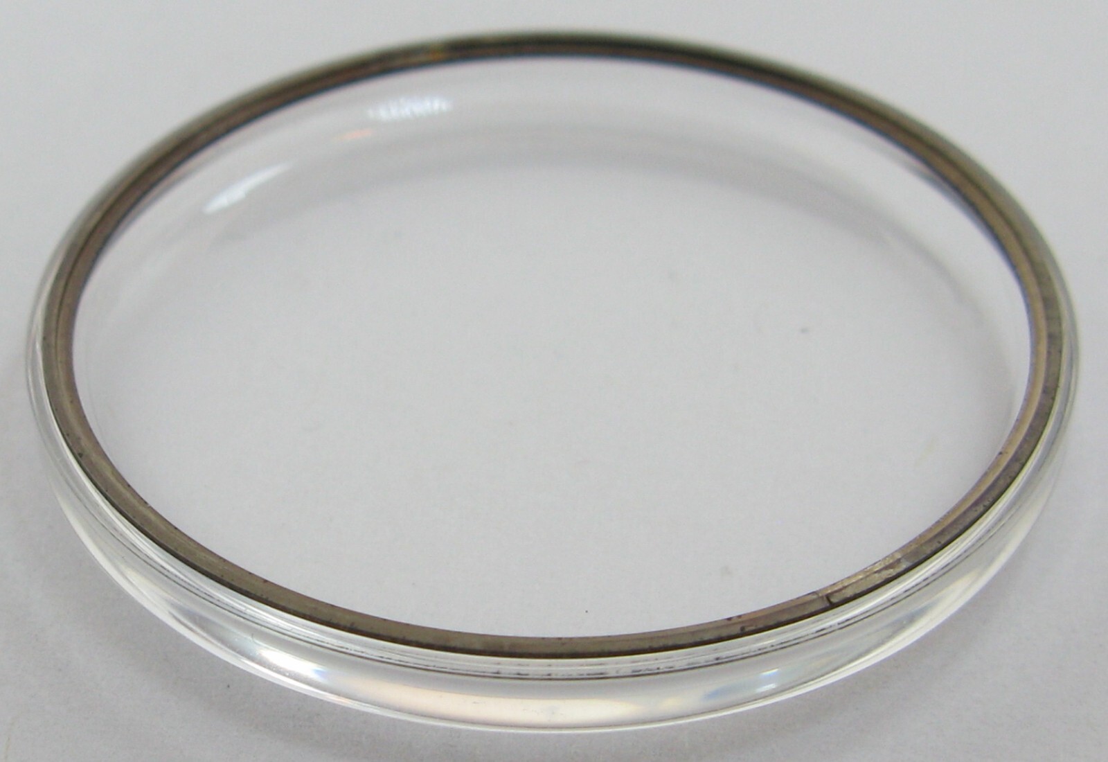 Omega Watch Crystal / Acrylic 5077 34.1 mm black tension ring for ...