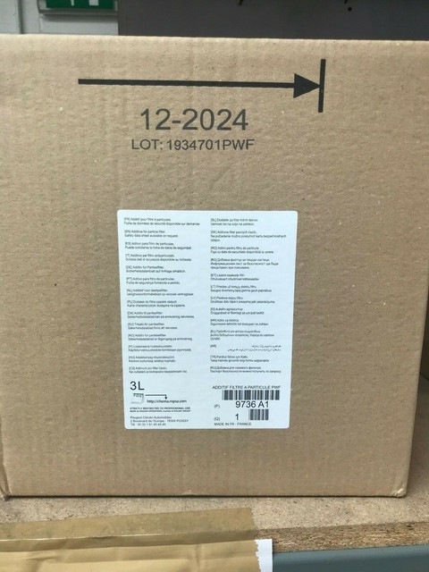 Genuine CITROEN PEUGEOT VOLVO Particle Filter Power Flex 3l Additive ...