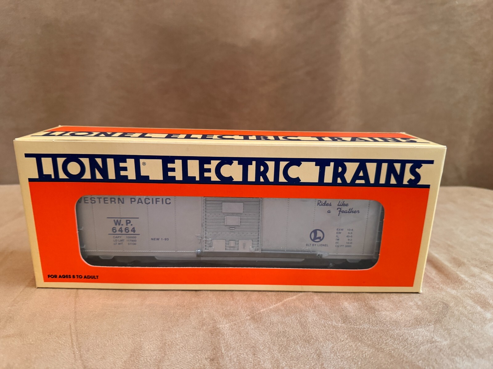 LIONEL #6-19247 6464 Box Car Series One set WP, GN. and M&STL Boxcars ...
