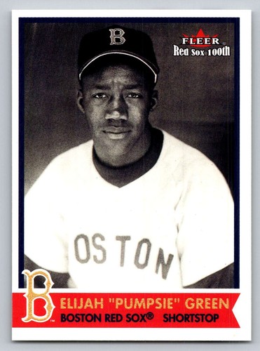 2001 Fleer Boston Red Sox 100th Anniversary #56 Pumpsie Green | eBay