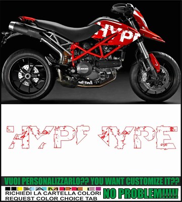 ADESIVI HYPERMOTARD 796 1100 CONCEPT SIGNKIT COMPATIBILE | eBay