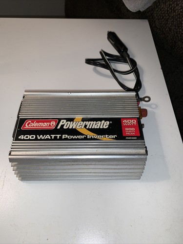 COLEMAN - Powermate 400 Watt Power Inverter 800 Watts Peak Surge 3.5 ...