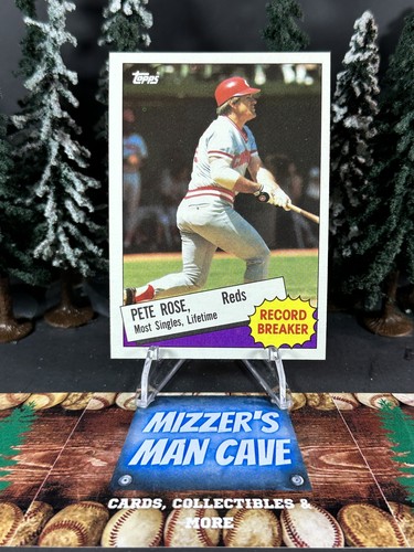 1985 Topps Baseball Pete Rose Reds Record Breaker 6 | eBay