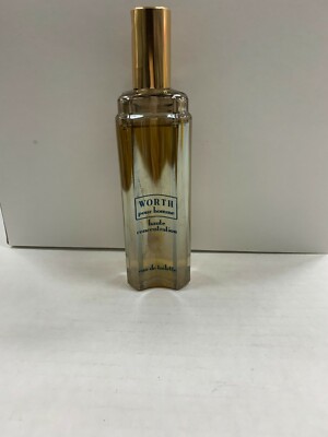 Worth Pour Homme Haute Concentration Men EDT Spray 3.4 oz Unboxed RARE ...