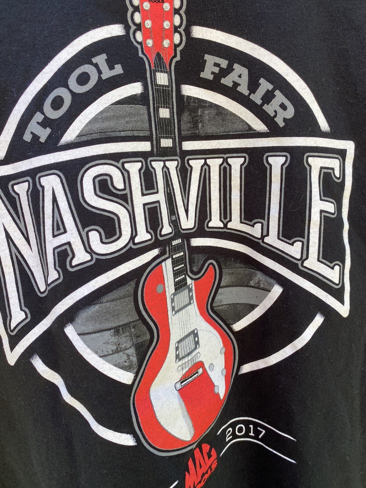 Mac Tools T-shirt Black Nashville Large - Gem