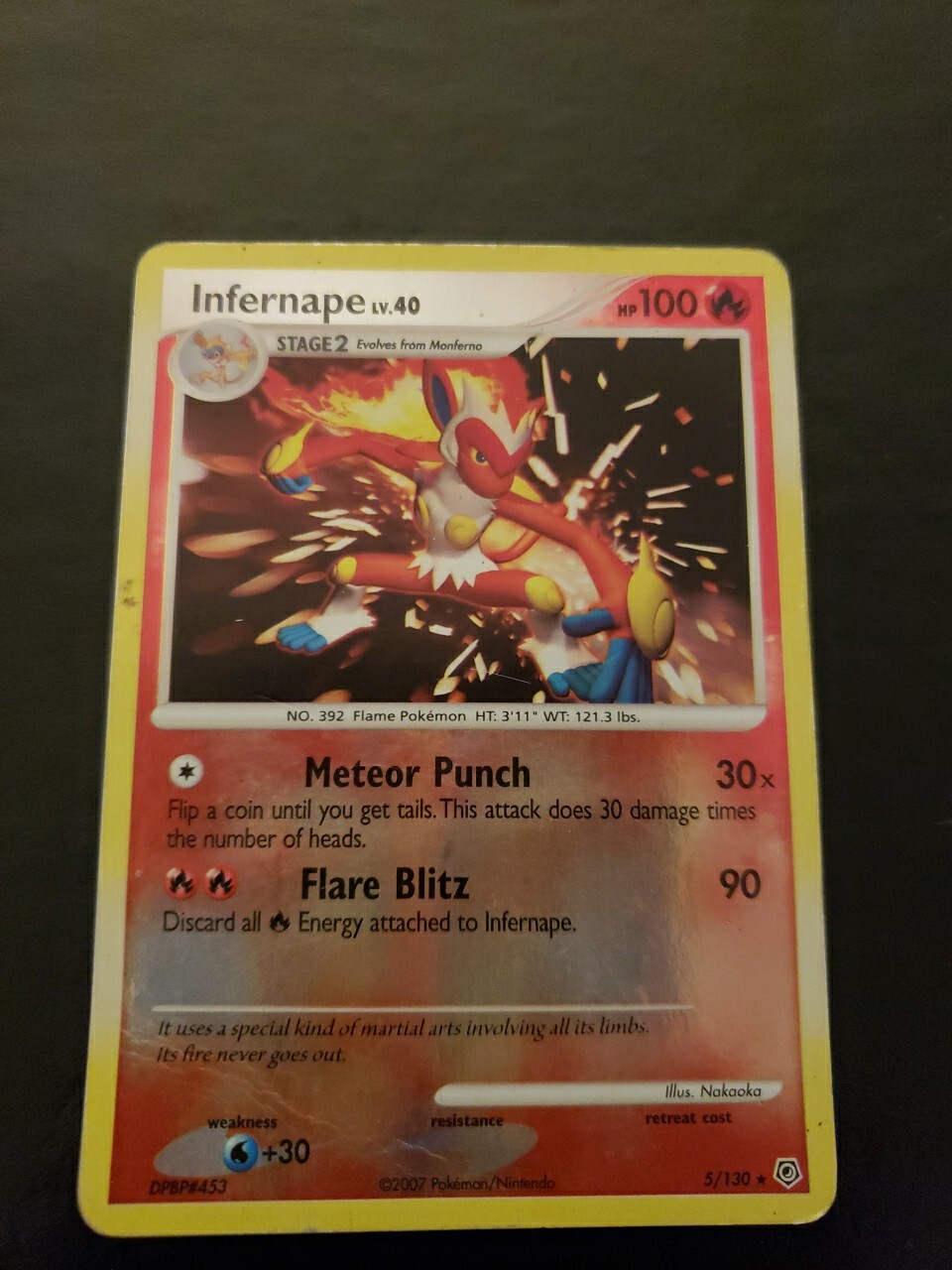 Pokémon TCG Infernape Diamond & Pearl 5/130 Reverse Holo Holo Rare | eBay