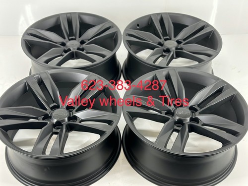 20" OEM FACOTRY CHEVROLET CAMARO SS RIMS 5X120MM MATT BLACK OEM RIMS | eBay