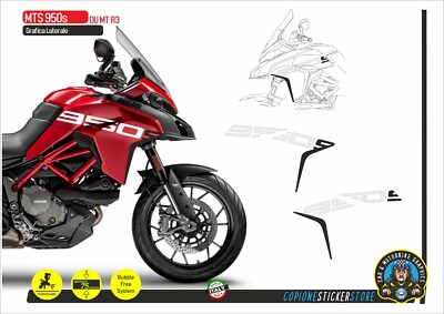 Graphic Adhesive for DUCATI Multistrada 950 S GT Grand Tour Series - Du ...