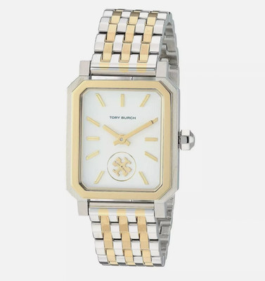 Tory Burch TBW1501 Robinson Gold stainless Steel Ladies Watch 28MM | eBay