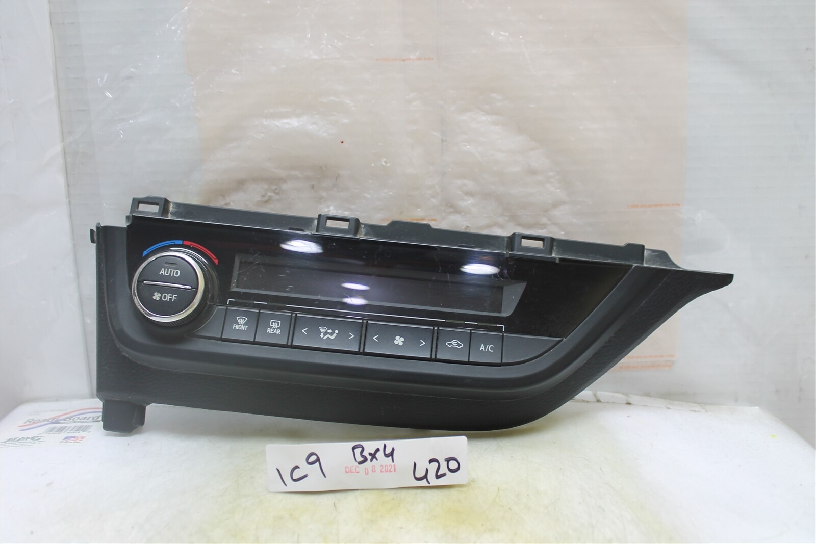 5590002500 Toyota Corolla 2014-2016 AC Heat Temp CONTROL OEM 1C9 420 B4 ...