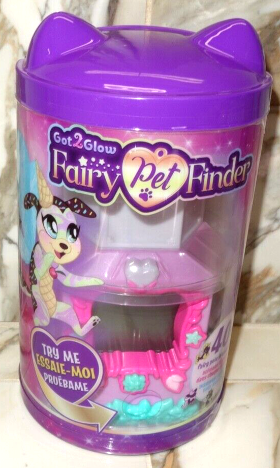 NEW WowWee Got2Glow Fairy Pet Finder Electronic Fairy Catcher Purple ...