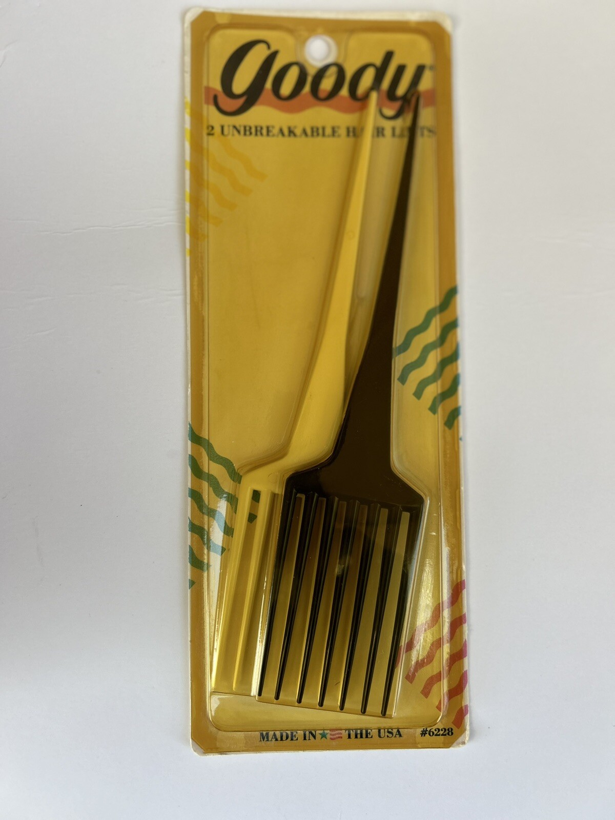 NEW Vintage Goody Set of 2 Unbreakable Hair Lifts Picks MADE in USA ...