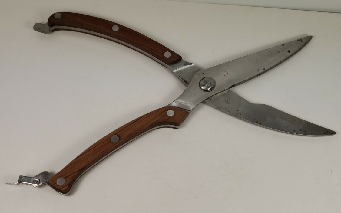 The Pioneer Woman Wooden Handles Poultry / Pruning Shears / Scissors ...