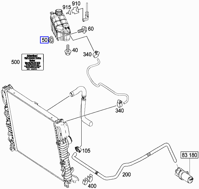Mercedes Self-Locking Flange Head Hex Nut M5 x 0.8 mm N913023005002 New ...