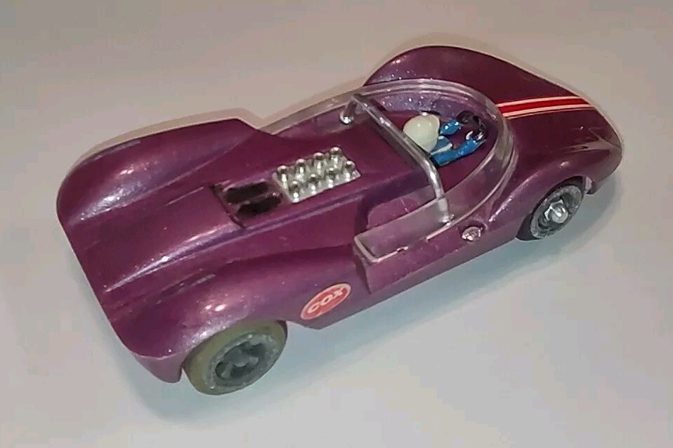 COX PURPLE LI’L CUCARACHA VINTAGE 1960'S 1/32 SCALE SLOT CAR RACER 1:32 ...